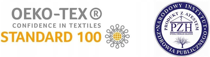 Materac Asen Nakładka na materac 140x200 – topper zmiękczający pianka ...