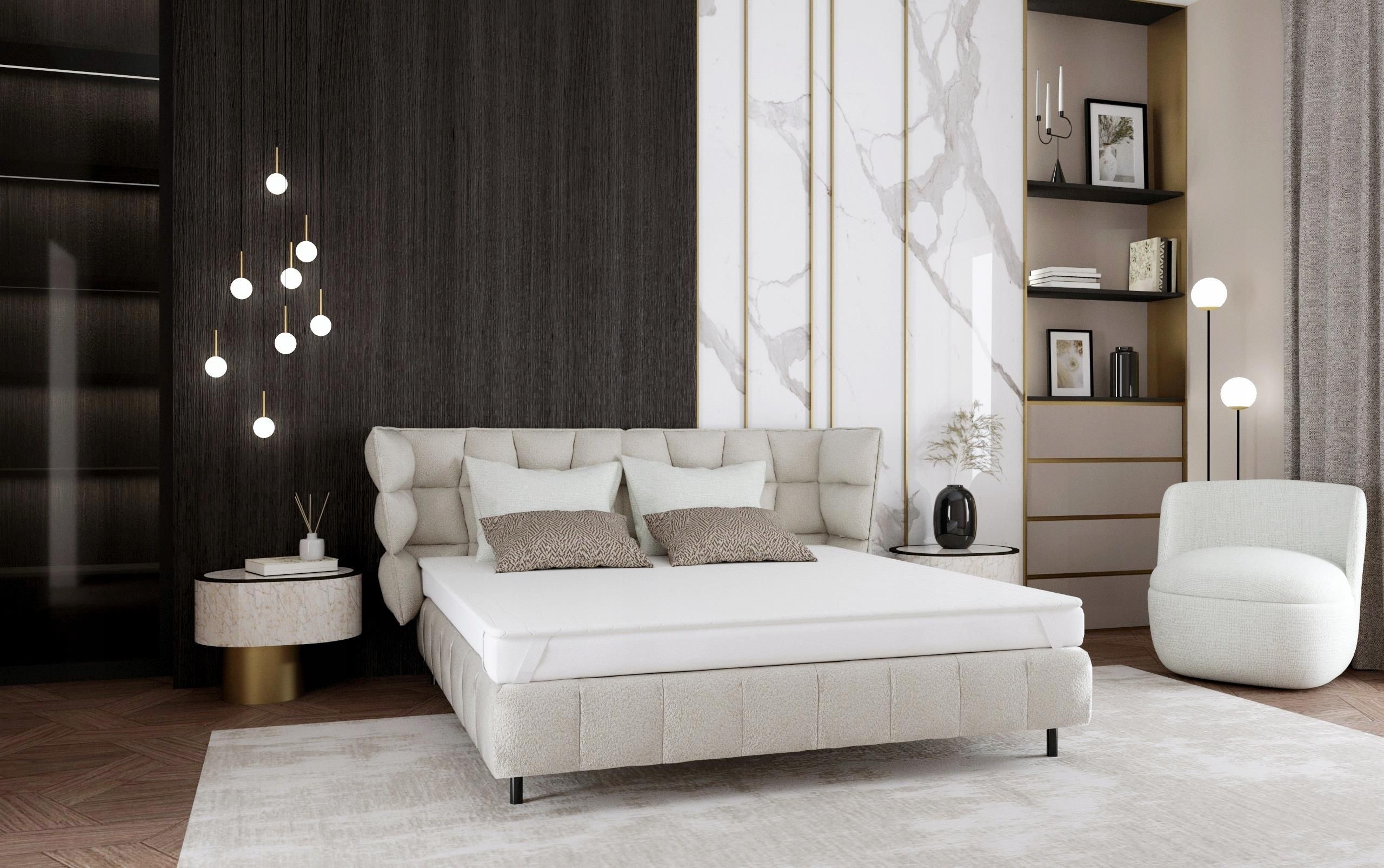 Materac Asen Topper Lateksowo-Piankowy 100x200 – Zwiększa Komfort Snu ...