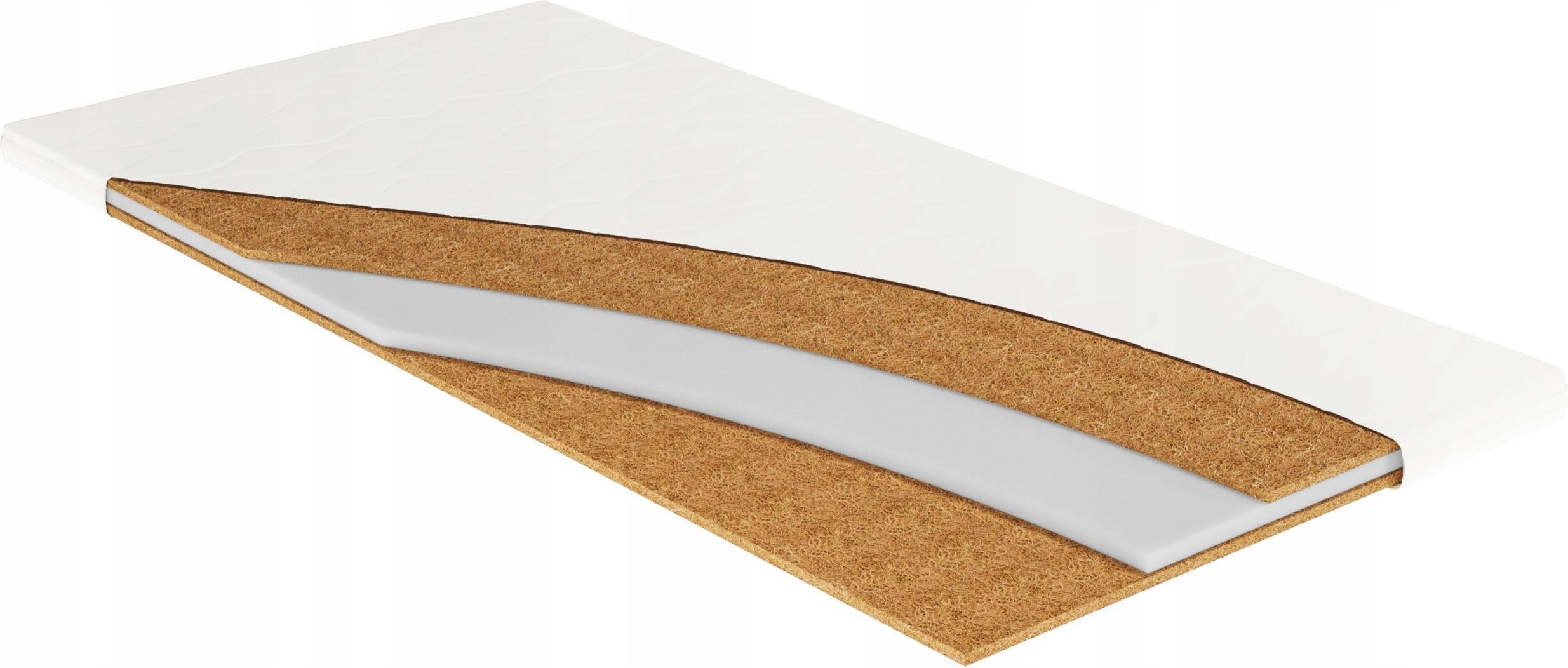 Materac Asen Topper Kokosowo Piankowy 120x200 Utwardza Powierzchnię ...