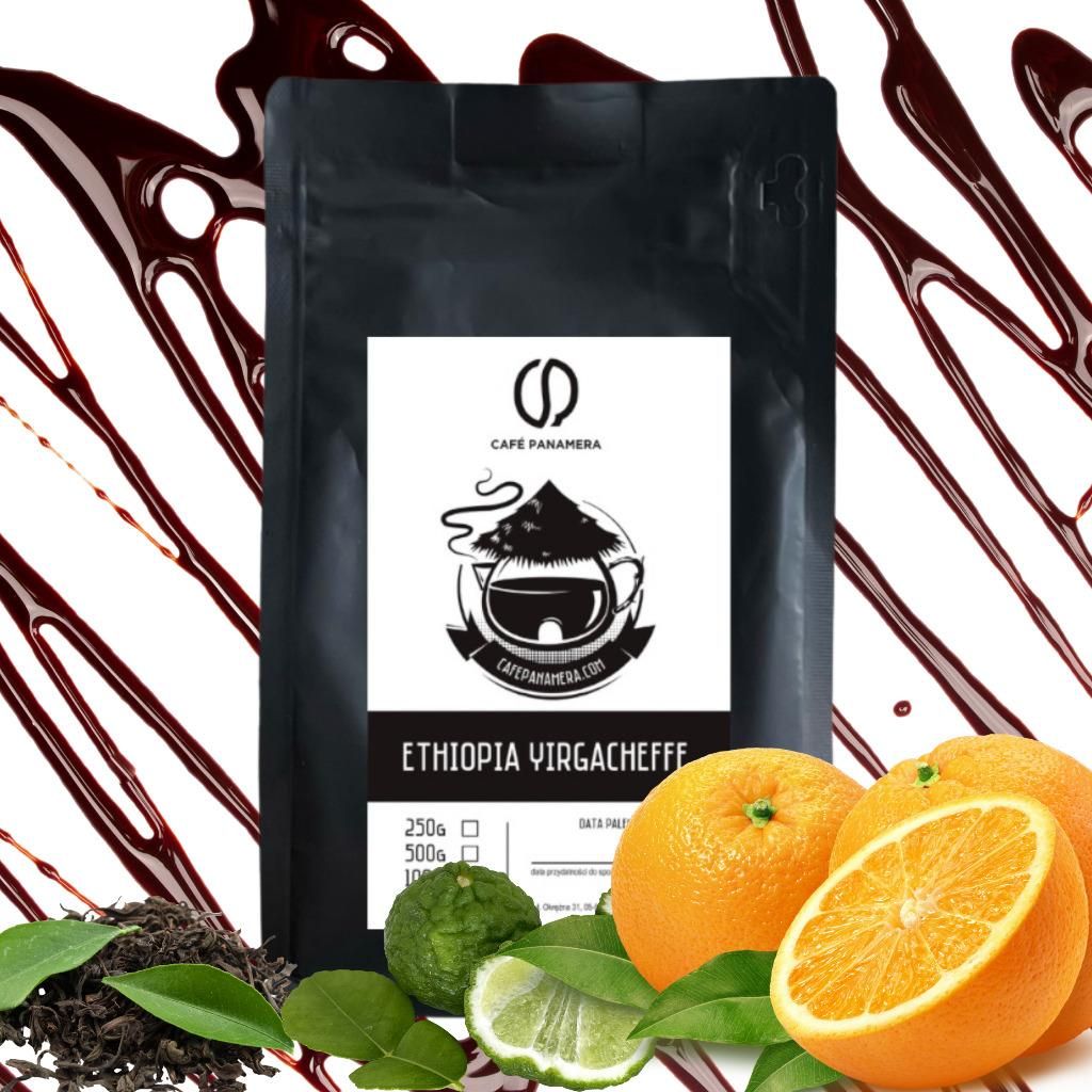 Kawa Cafe Panamera Ethiopia Yirgacheffe 1kg - Ceny i opinie - Ceneo.pl