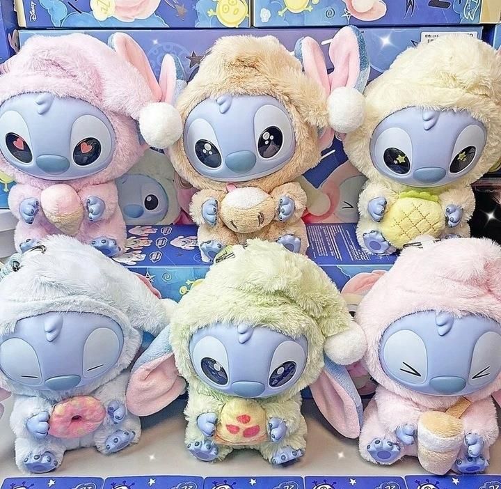 Pop Mart Labubu Lilo I Stich Stitch Maskotka Brelok Figurka Pluszak Miś ...