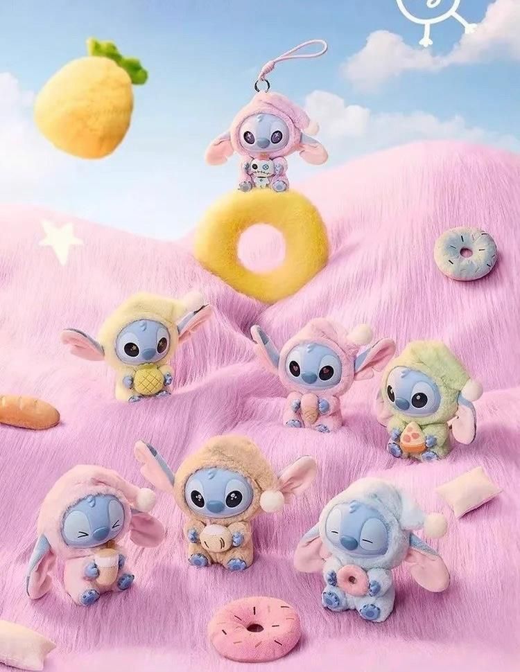 Pop Mart Labubu Lilo I Stich Stitch Maskotka Brelok Figurka Pluszak Miś ...