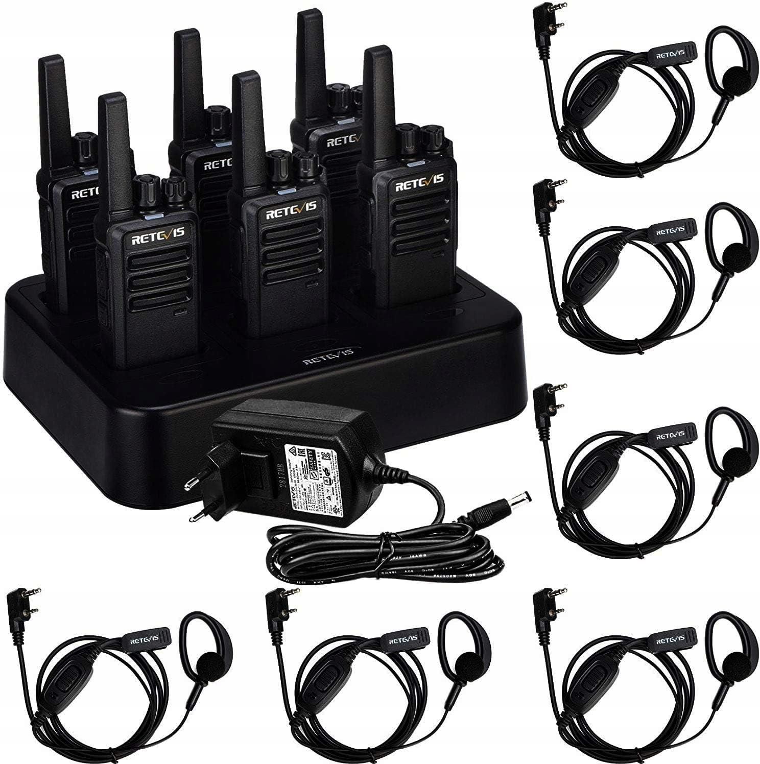 Retevis Rt668 Walkie Talkie Z Zestawem Słuchawkowym Radiotelefon Pmr446 ...
