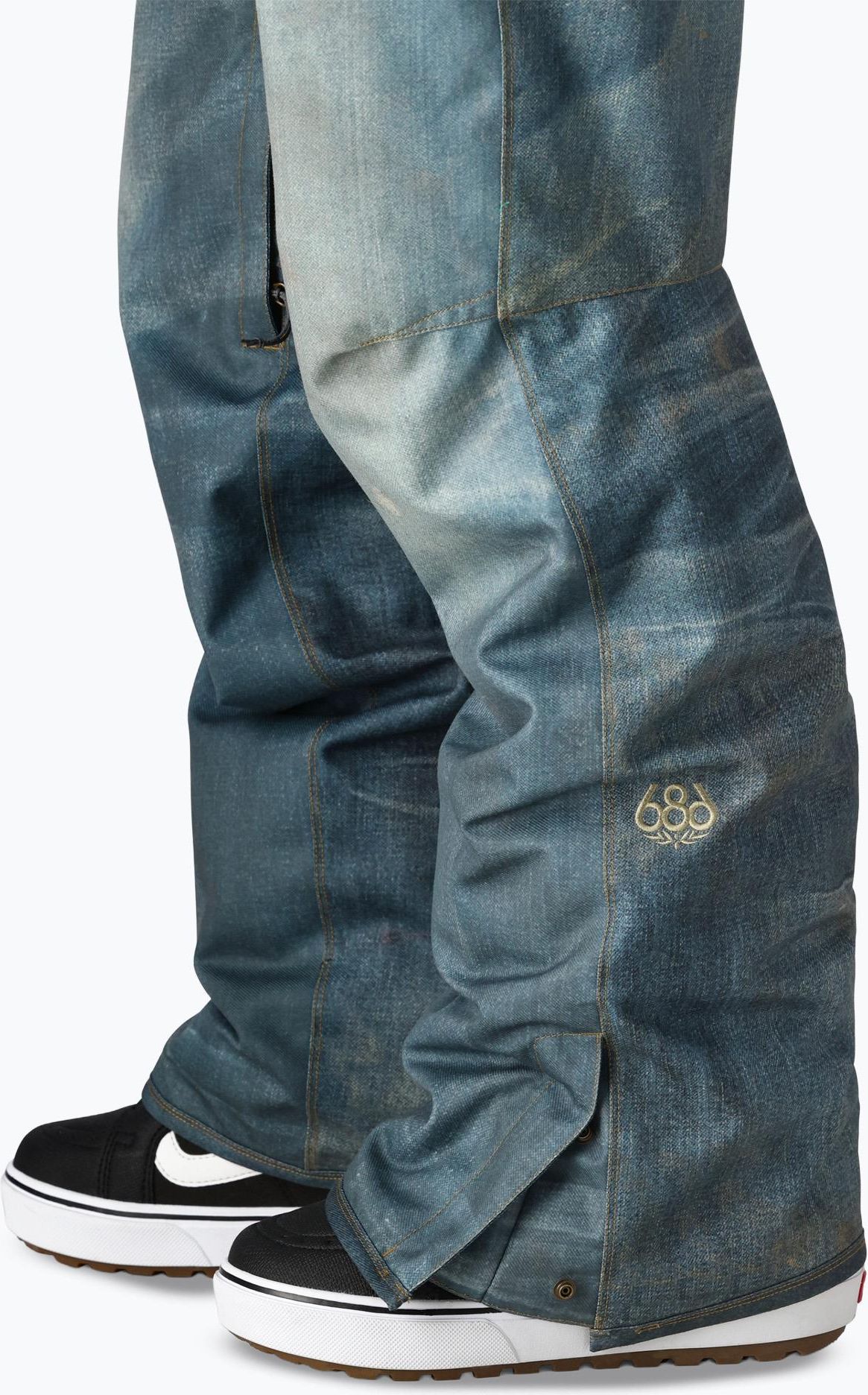 686 Spodnie Snowboardowe Męskie Deconstructed Denim Insulated Indigo ...