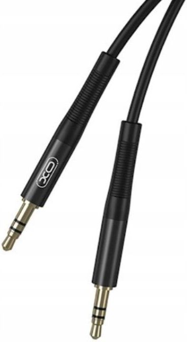 Xo Kabel audio NB-R175B jack 3,5mm jack 3,5mm aluminium 2 m czarny ...