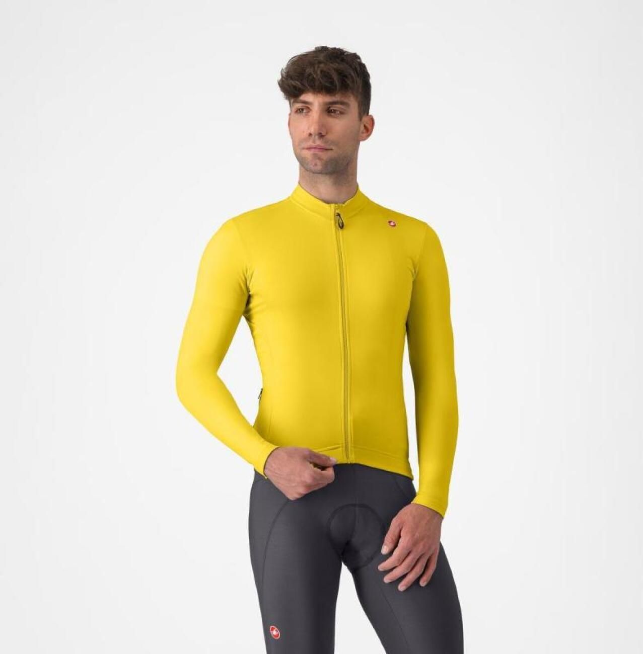 Castelli Zimowa Koszulka Kolarska Z Długim Rękawem - Espresso Thermal ...