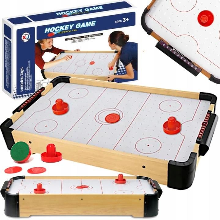 Kinderini Cymbergaj Stół Air Hockey Hokej Gra Dla Dzieci Zręcznościowa ...