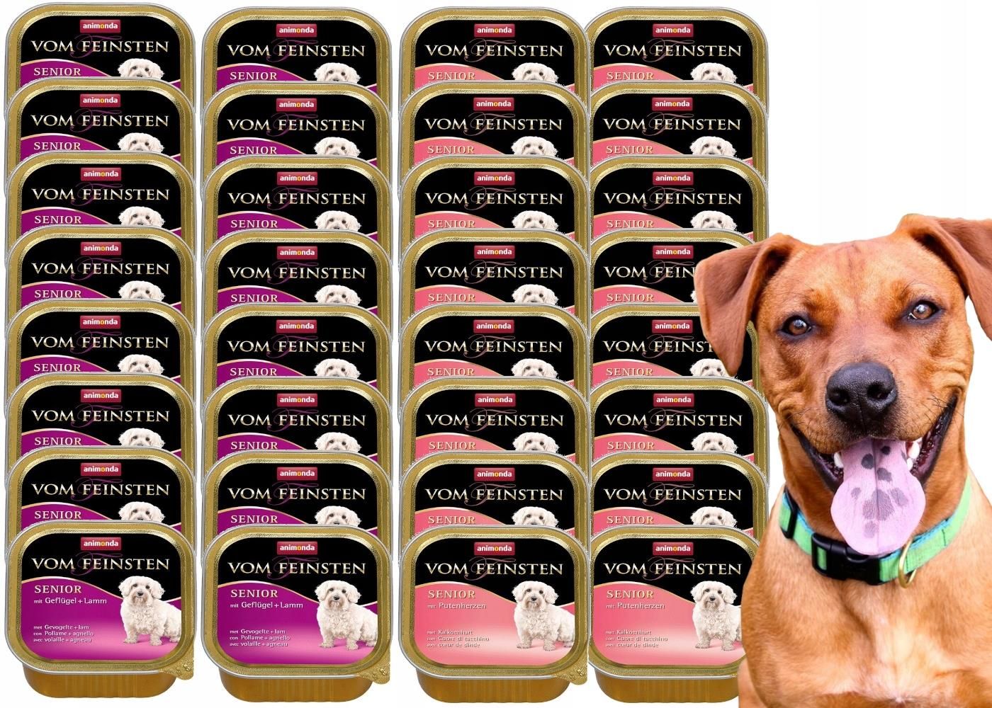 Karma Animonda Dog Senior Mix Smaków 32X150G - Ceny i opinie - Ceneo.pl