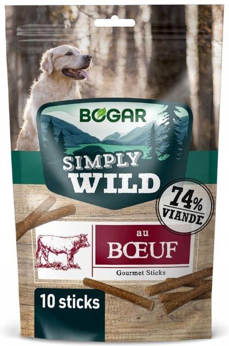Karma Bogadent Bogar Przysmaki Pałeczki Dla Psa Simply Wild Dog Sticks ...