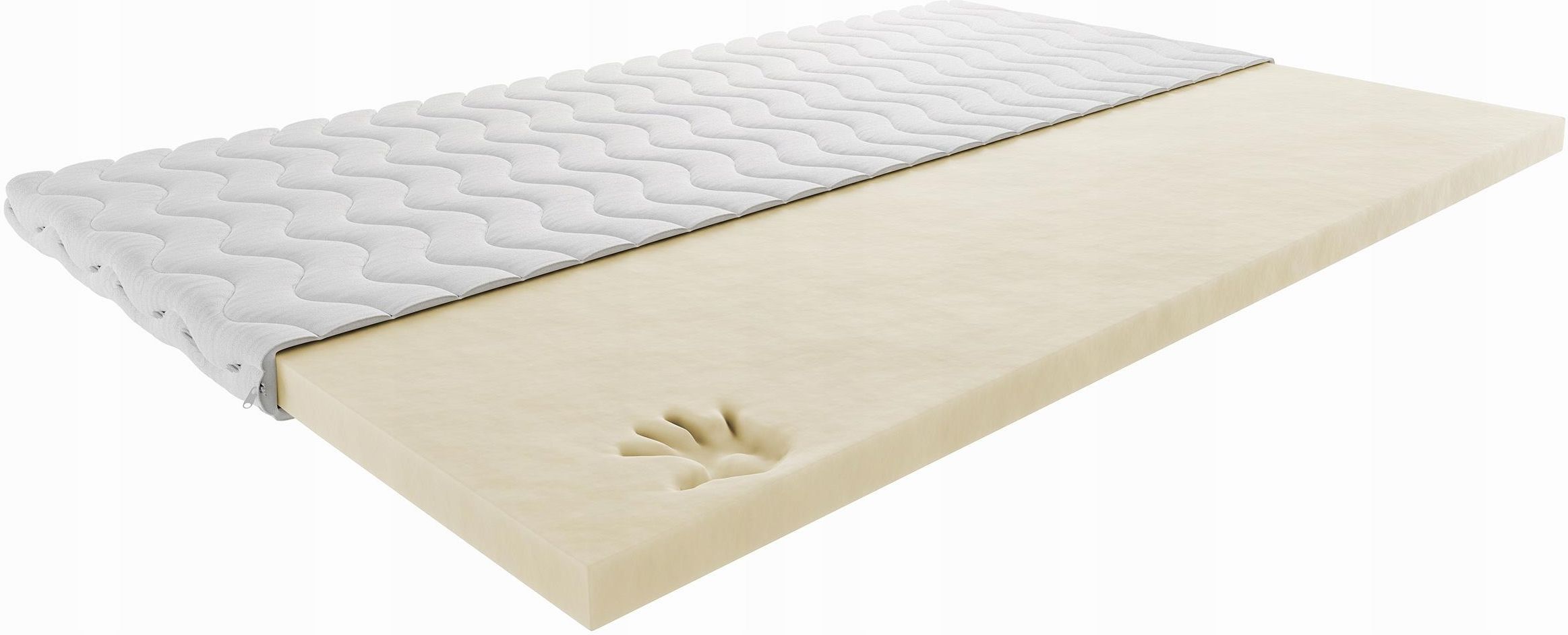 Materac Luxsen Materac nawierzchniowy piankowy Topper Visco 100x200 ...