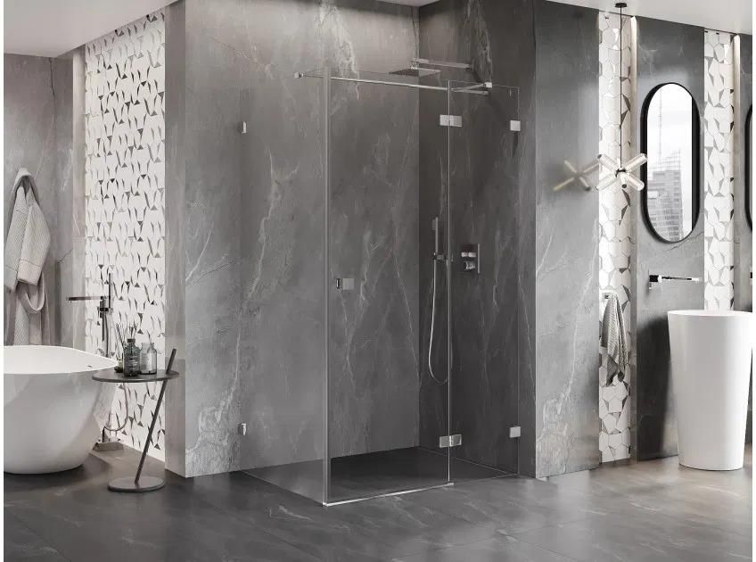 Kabina prysznicowa Mexen Lunar T 85x70 Chrom 834T-085-070-01-00-P - Opinie i ceny na Ceneo.pl