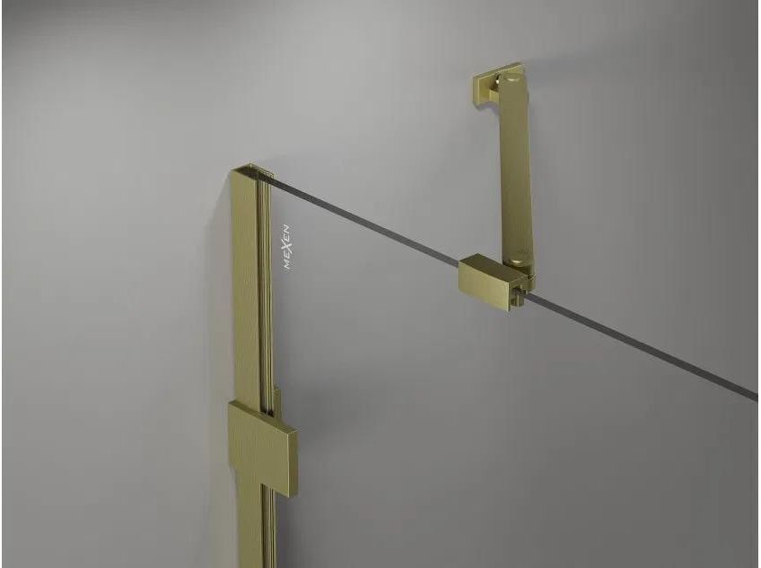 Kabina prysznicowa Mexen Lunar Duo 115x75 Złota Szczotkowana 834-115P-075L-55-00 - Opinie i ceny ...