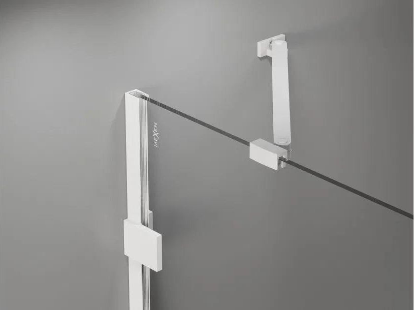 Kabina prysznicowa Mexen Lunar Duo 120x100 Biała 834-120P-100L-20-00 - Opinie i ceny na Ceneo.pl