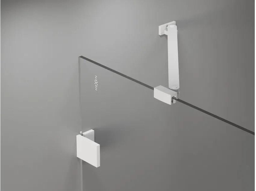 Kabina prysznicowa Mexen Lunar Duo 115x100 Biała 834-115P-100L-20-00 - Opinie i ceny na Ceneo.pl