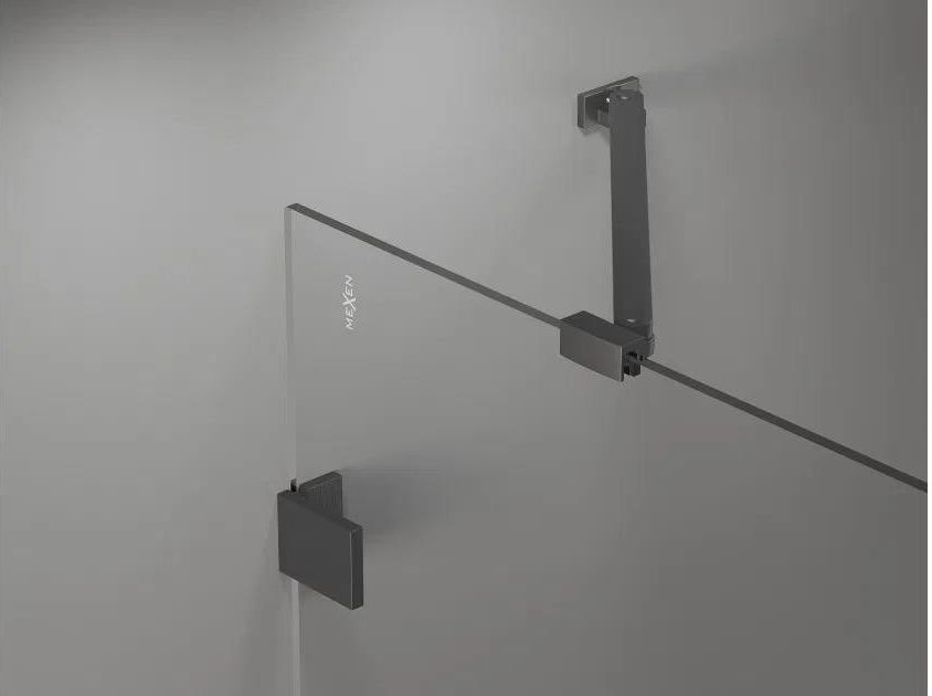 Kabina prysznicowa Mexen Lunar Duo 115x100 Gun Gray Szczotkowany 834-115P-100L-66-00 - Opinie i ...