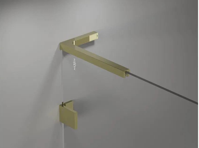 Kabina prysznicowa Mexen Lunar L Duo 105x100 Złota 834L-105P-100L-50-00 - Opinie i ceny na Ceneo.pl