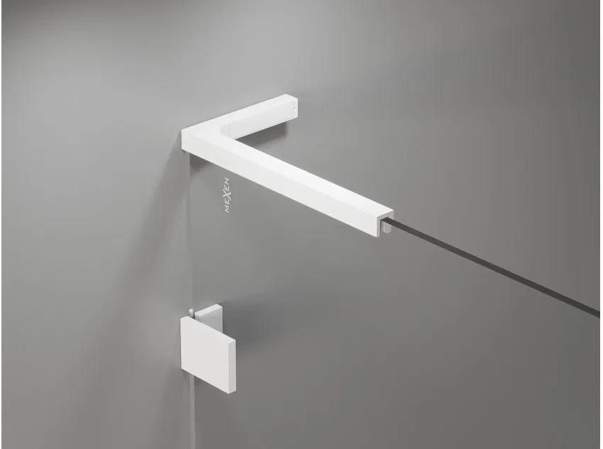 Kabina prysznicowa Mexen Lunar L Duo 105x100 Biała 834L-105P-100L-20-00 - Opinie i ceny na Ceneo.pl