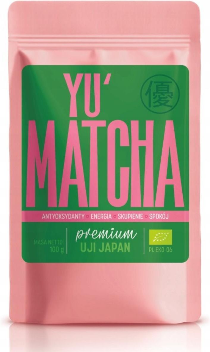 Herbata Matcha Tradycyjna Premium Uji - 100g Japońska Zielona Herbata BIO Yu Matcha - Ceny i ...