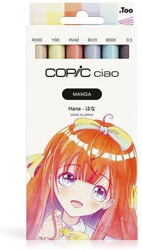 .Too Zestaw Copic Ciao Manga Hana 6szt. - Ceny i opinie - Ceneo.pl