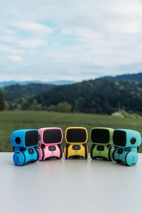 Remoking Robot Prezent Zabawka Dla Dzieci Naśladuje Powtarza Tańczy ...