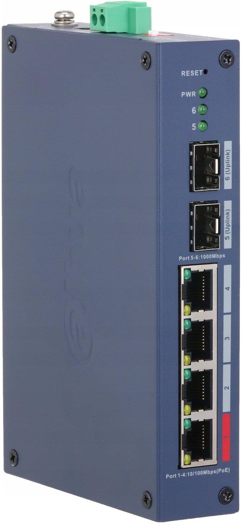 Dahua Technology SWITCH PRZEMYSŁOWY POE CHS4206-4ET-90 4-PORTOWY SFP ...