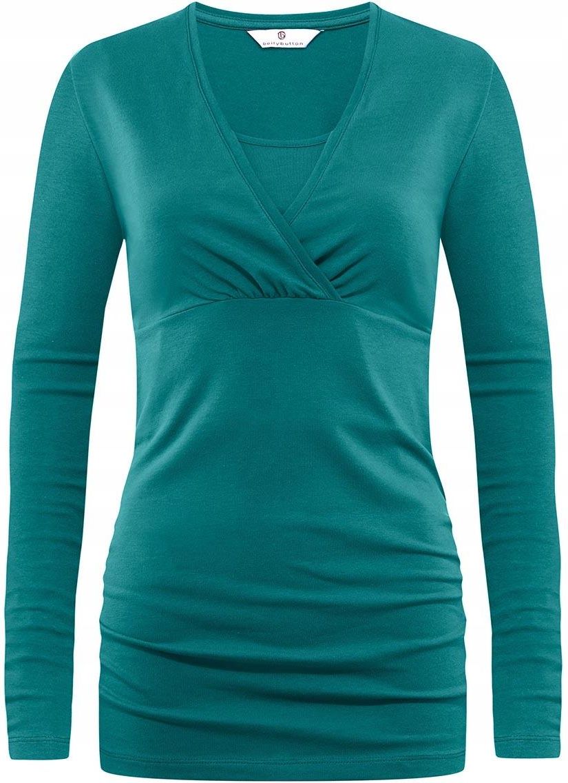 [BO] Damska tunika ciążowa turkusowa Bellybutton Maternity, r. S - Ceny ...