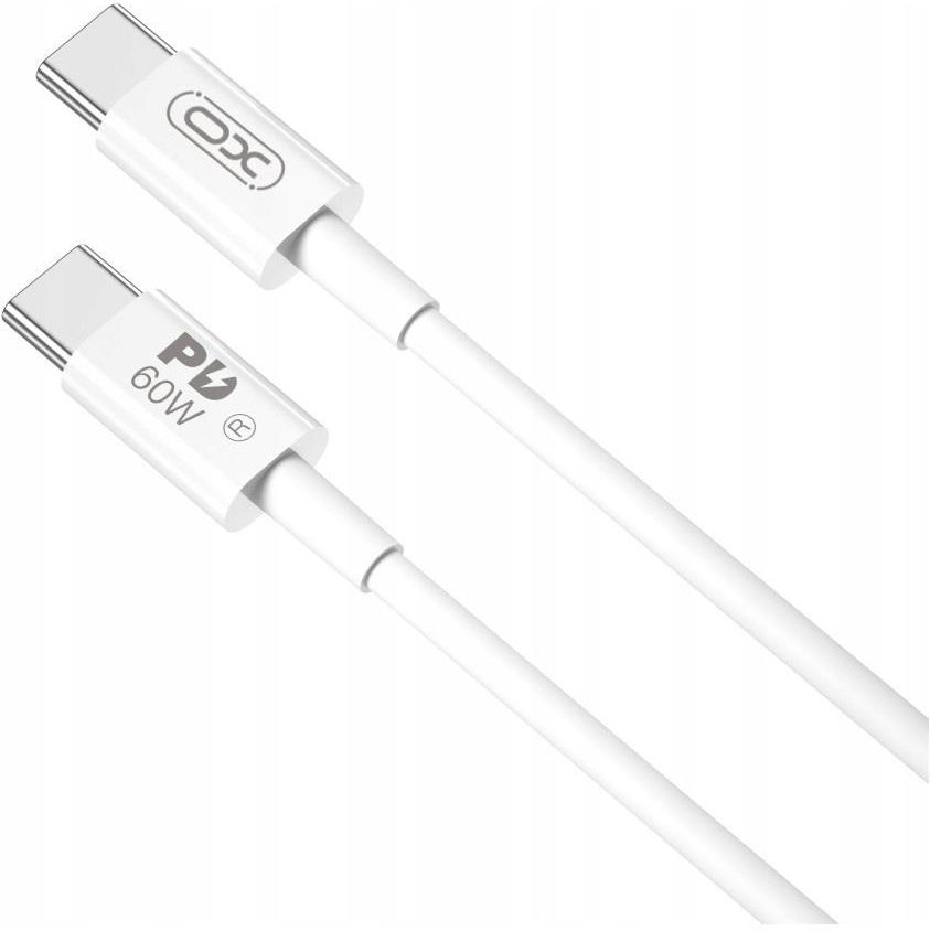 Xo Długi kabel 2m do telefonu ładowarki Usb-c biały do Samsung S20 ...