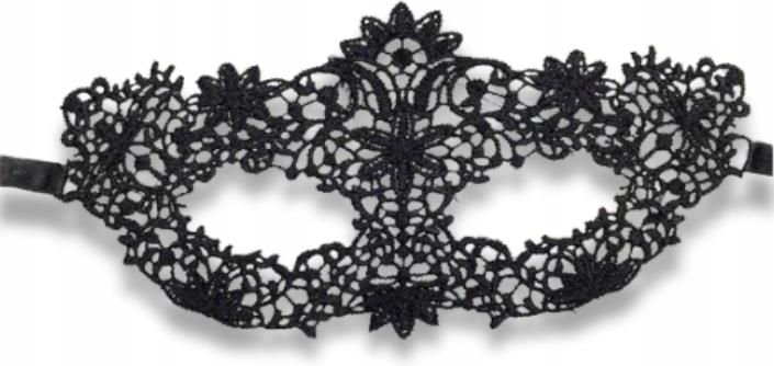 Maska Koronkowa Karnawałowa Na Oczy Wenecka Ażurowa Na Bal Karnawał ...
