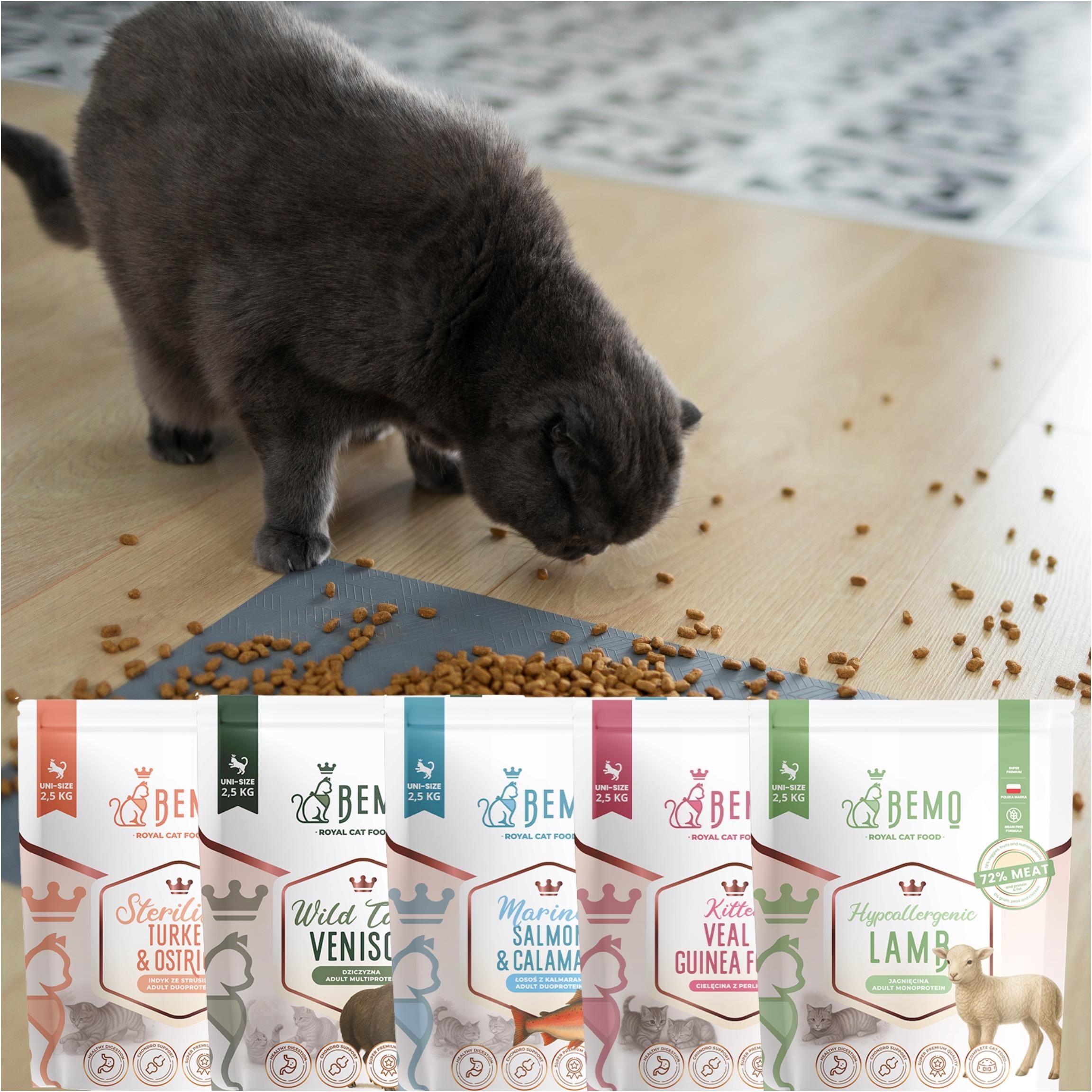 Karma Bemo Cat Hypoallergenic Karma Sucha Dla Kota Z Jagnięciną 500G ...