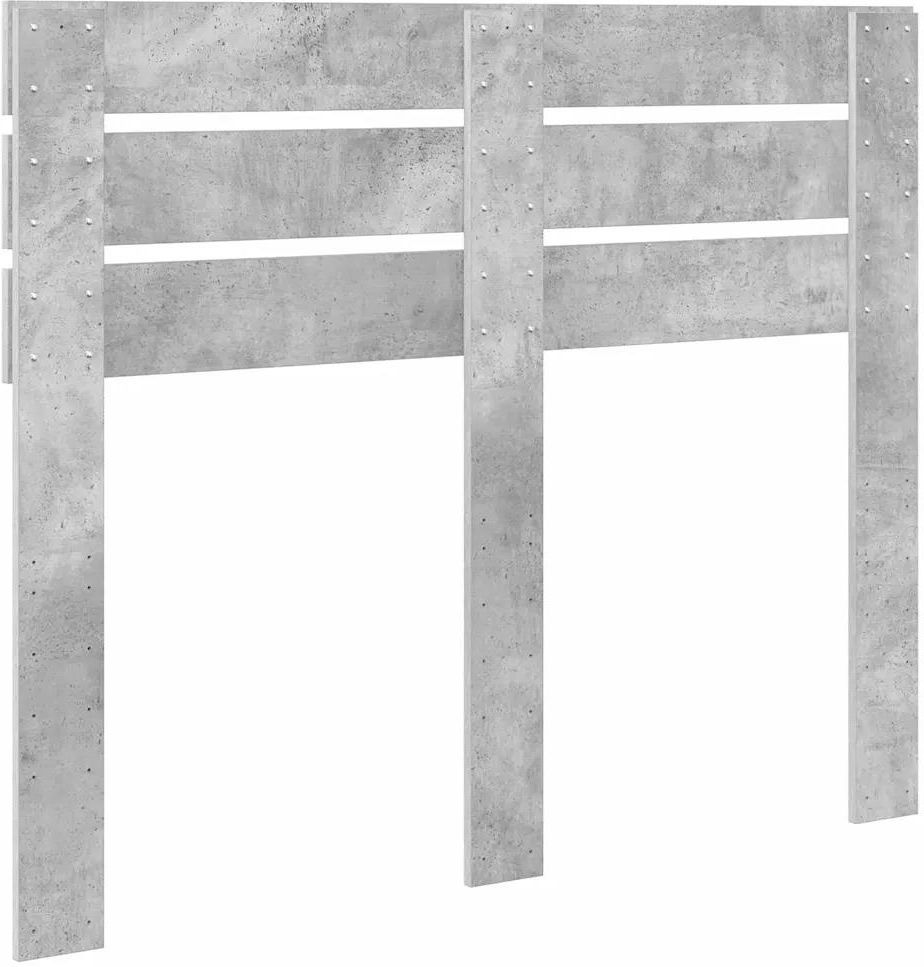 VidaXL Zagłówek Betonowy Szary 120cm Materiał Drewnopochodny (888216 ...