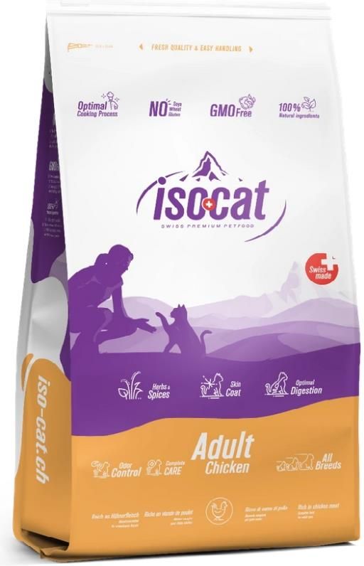 Karma Schweizer Iso-Cat Adult Chicken 3Kg - Ceny i opinie - Ceneo.pl