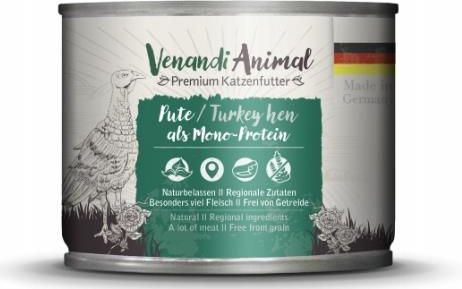 Karma Venandi Animal Venandi Indyczka Monobiałkowy 200G - Ceny i opinie ...