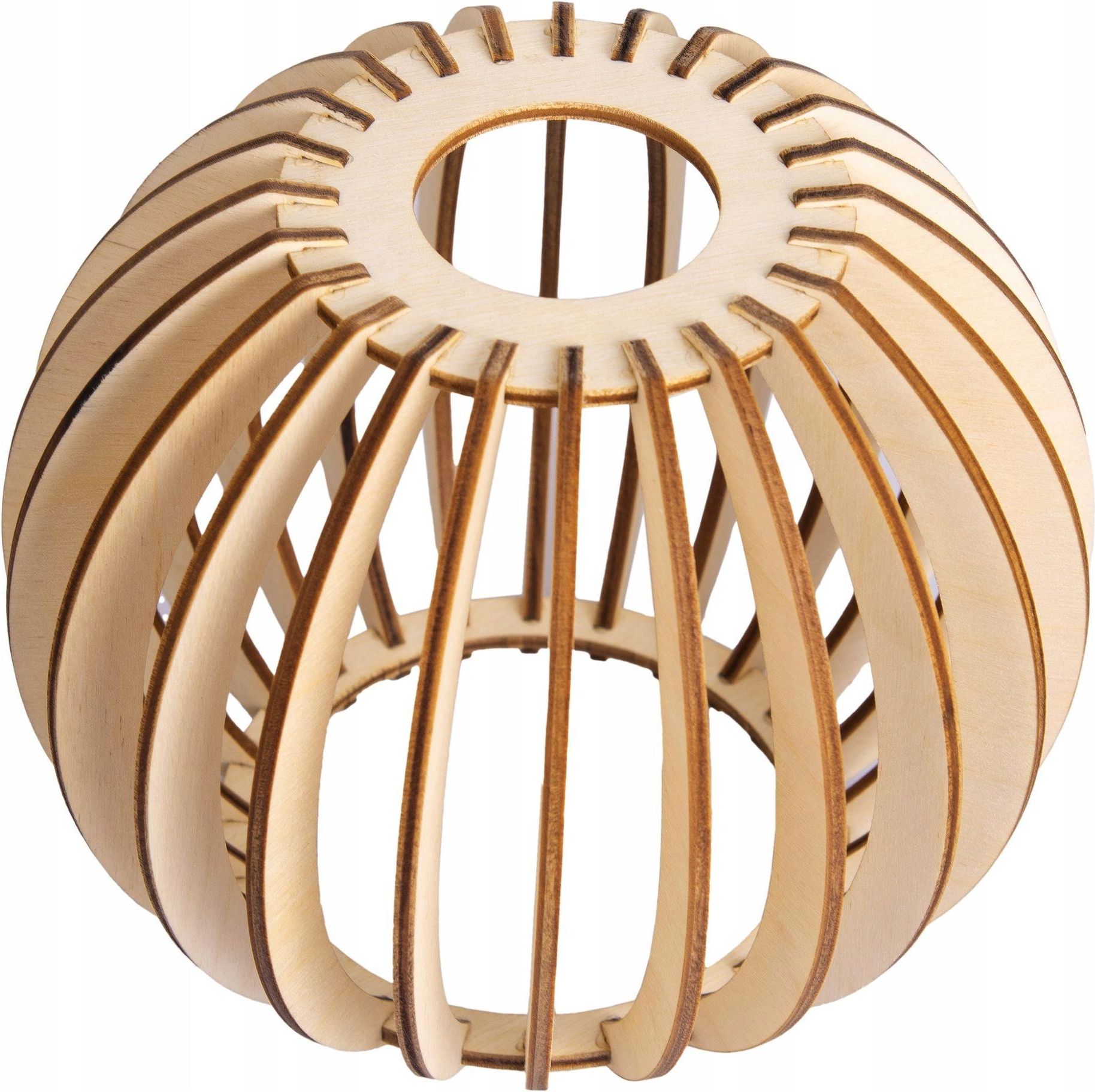 Lampa Bez Marki Nowoczesna Lampa Kinkiet E27 Ścienny Stały Loft Kula Drewno (A01179) - Opinie i ...