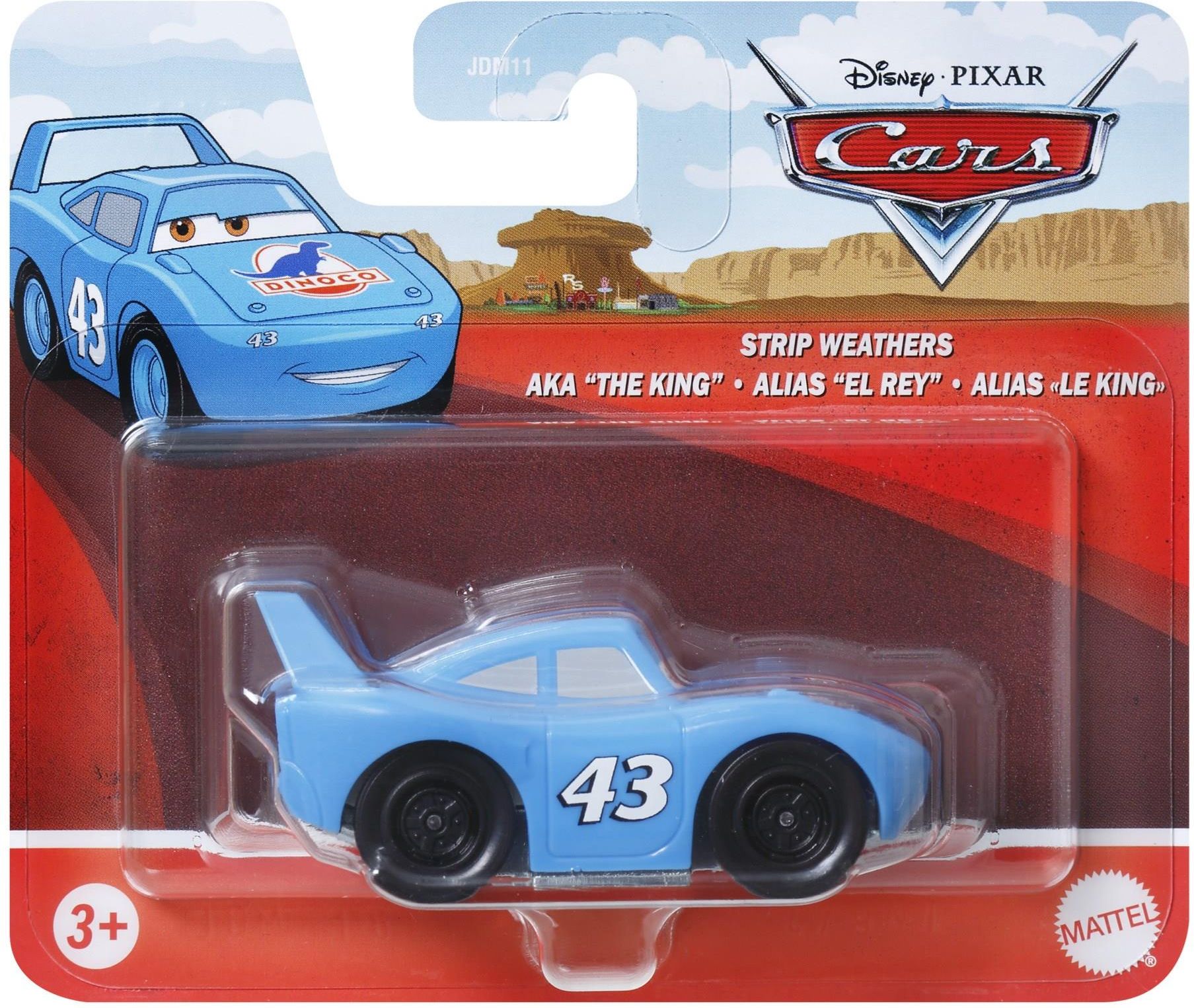 Mattel Cars Auta Strip Pan Król Zawierucha niebieski JDM11 JDM16 - Ceny ...