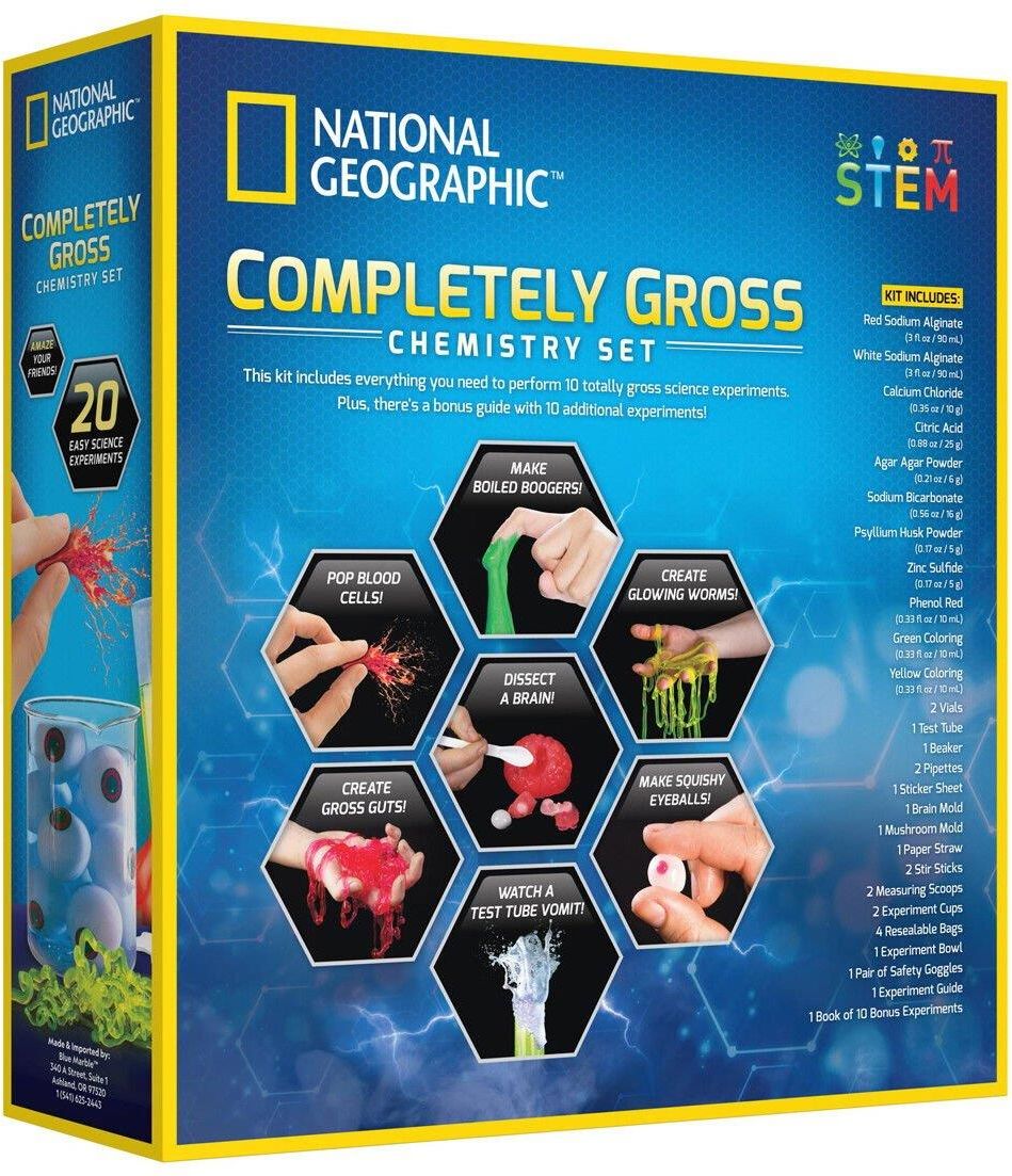 National Geographic Completely Gross Chemistry Set 29-2456 - Ceny i ...