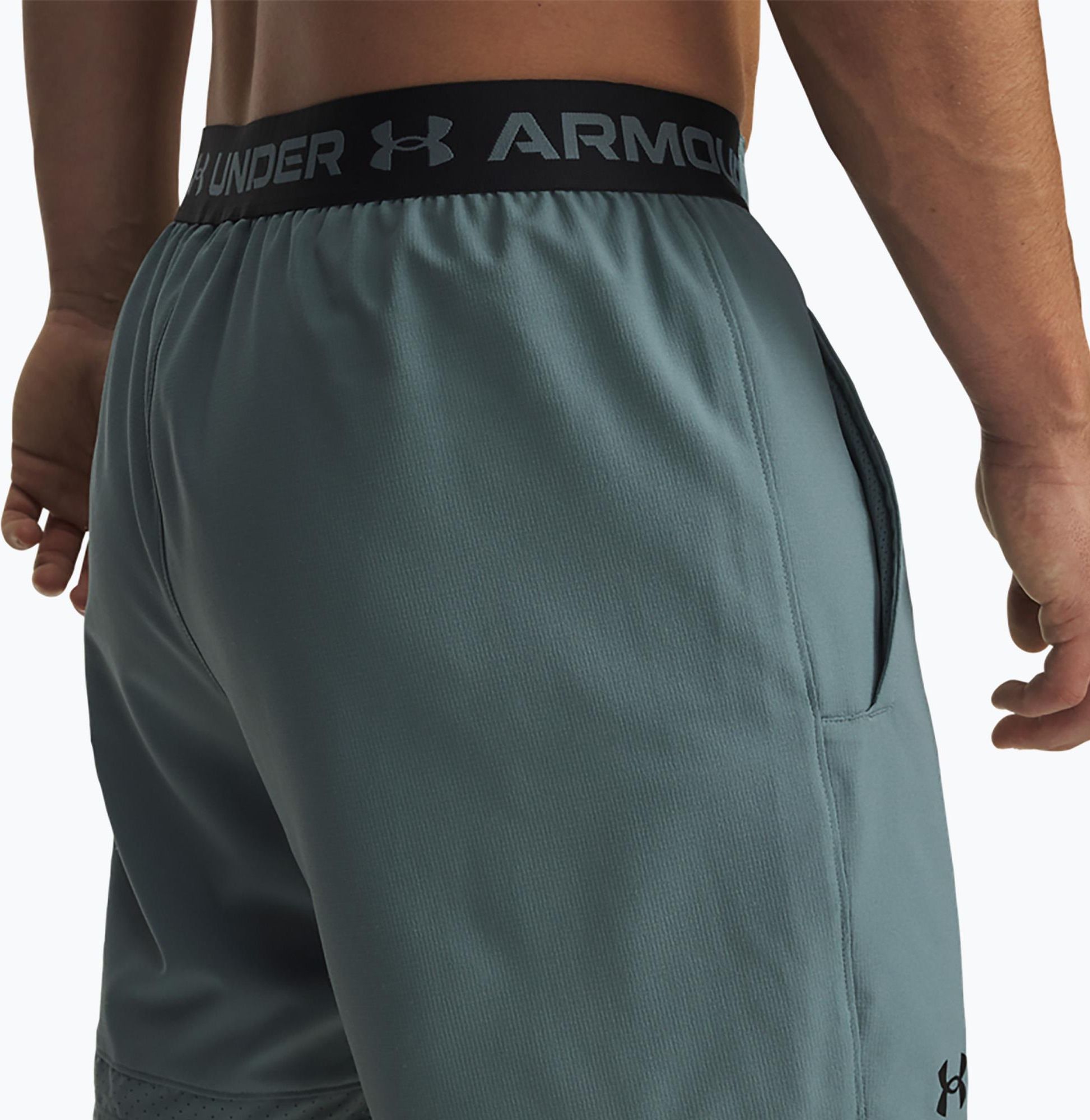 Spodenki treningowe męskie Under Armour UA Vanish Woven 6in jasper blue ...