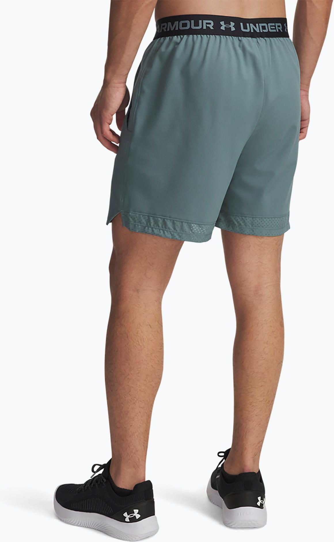 Spodenki treningowe męskie Under Armour UA Vanish Woven 6in jasper blue ...