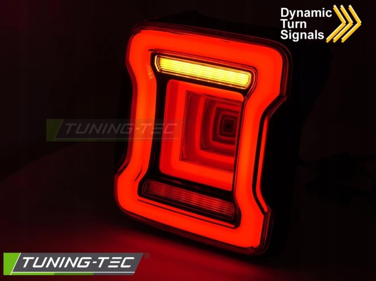 Lampa tylna LAMPY TYLNE DIODOWE CHRYSLER JEEP WRANGLER JL 18-23R LED BAR RED DYNAMIC - Opinie i ...