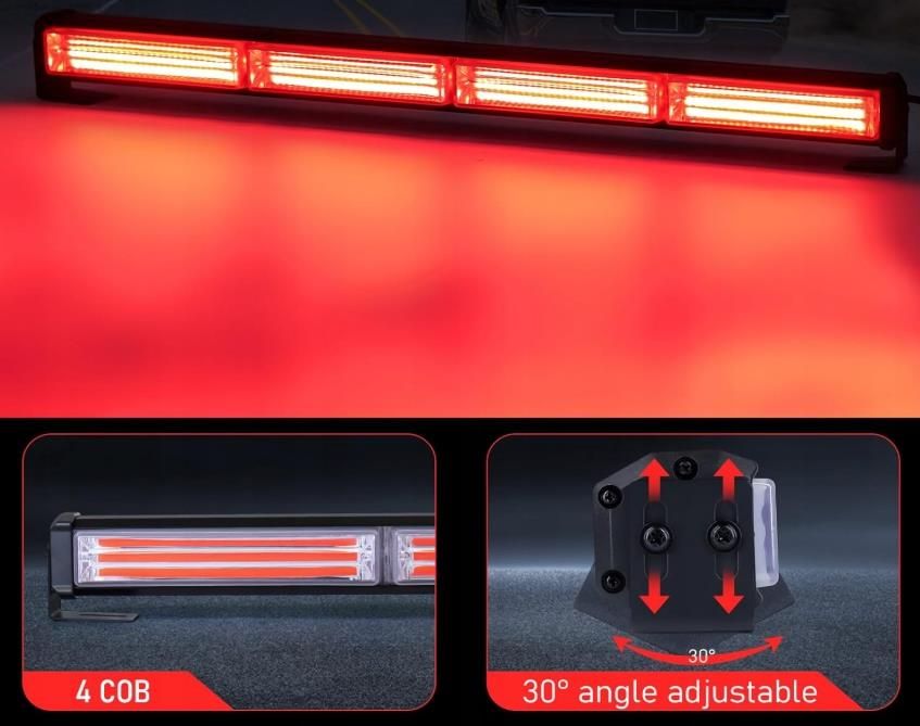 LAMPA OSTRZEGAWCZA LED 6 PÓL DINFU 4POLA 40WATT - Opinie i ceny na Ceneo.pl