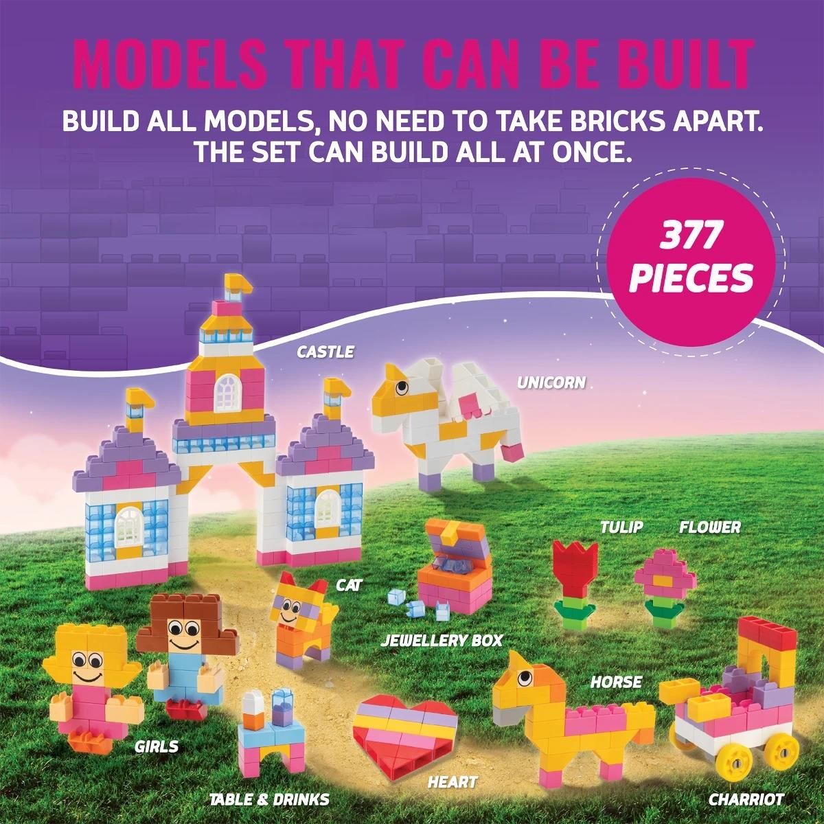 Little Architect Klocki Unicorn 370 El. - ceny i opinie - Ceneo.pl