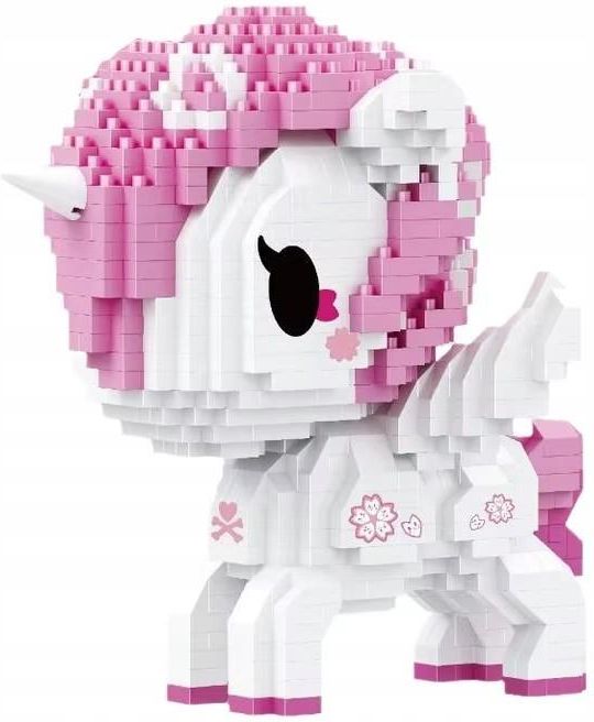 Grajlandia Klocki Jednorożec 18191 Różowy Sakura Balody Micro Blocks ...