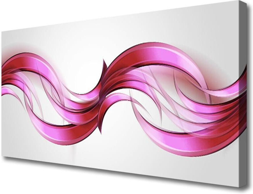 Piga Obraz Canvas Abstrakcja Fale Art Sztuka 125X50Cm - Opinie i ...