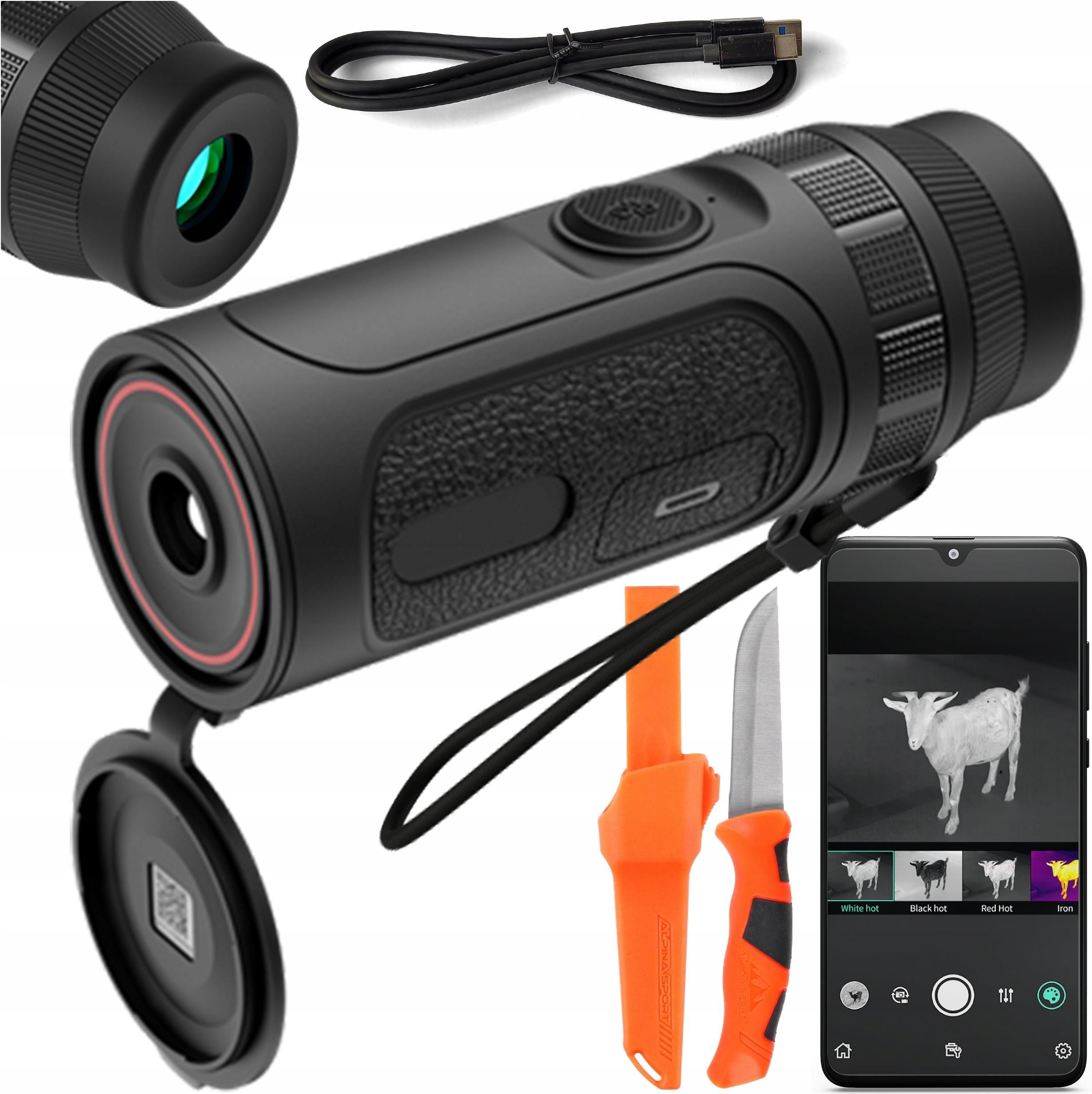 Guide Kamera Termowizyjna Termowizor Monokular Termowizyjny Te211 500M ...