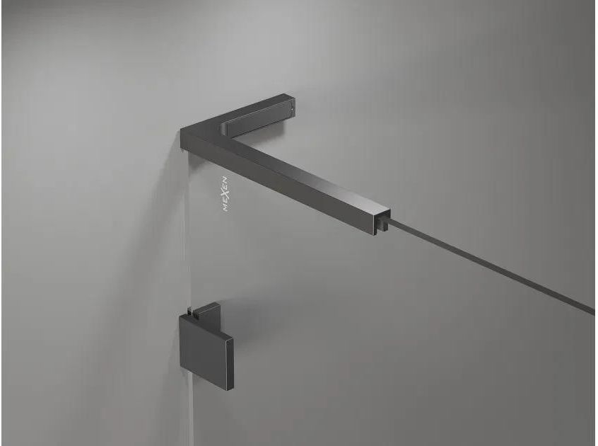 Kabina prysznicowa Mexen Lunar L Duo 110x90 Gun Metal 834L-110P-090L-95 ...