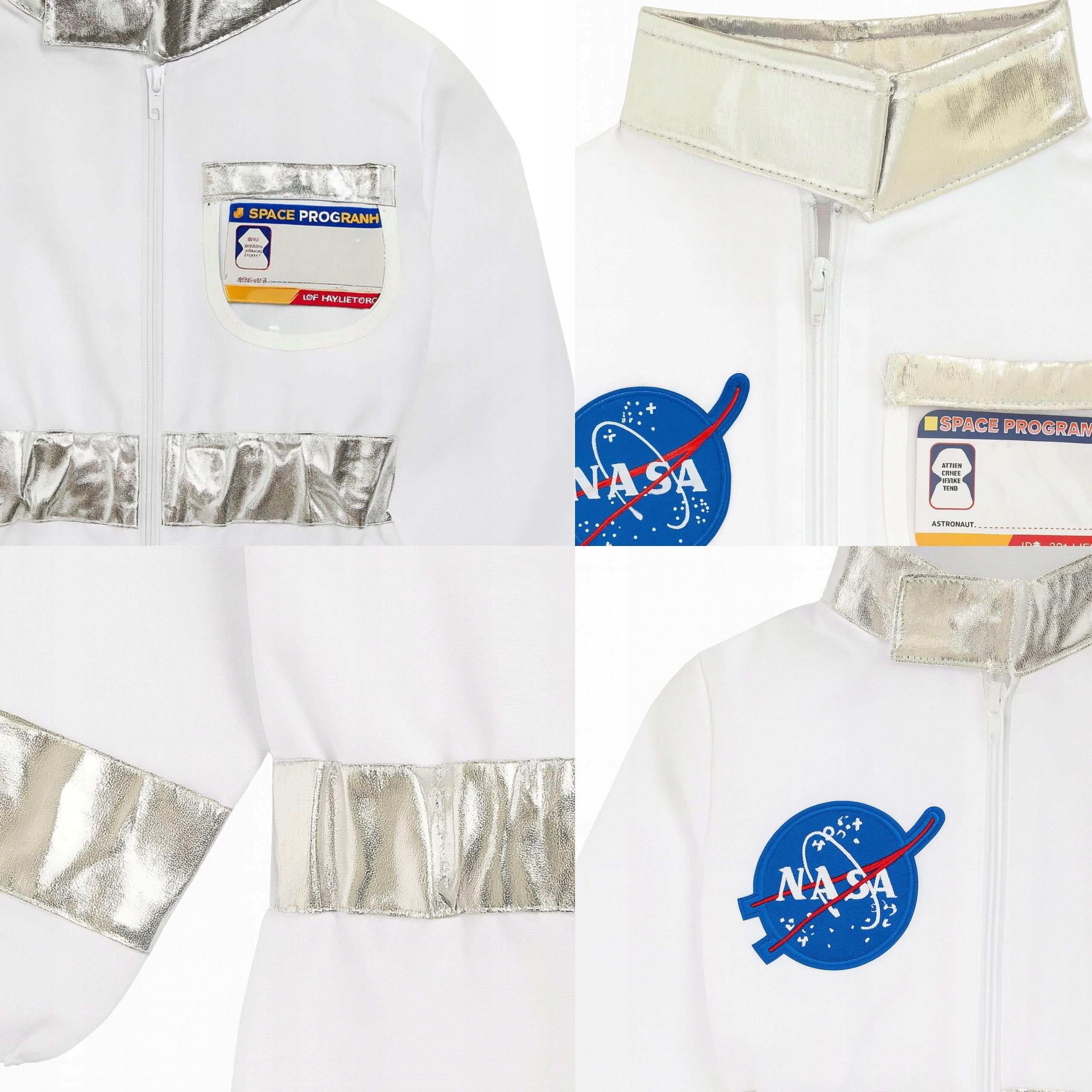 Strój Kostium Przebranie Astronauta Kosmonauta Kombinezon Nasa 116 122 ...
