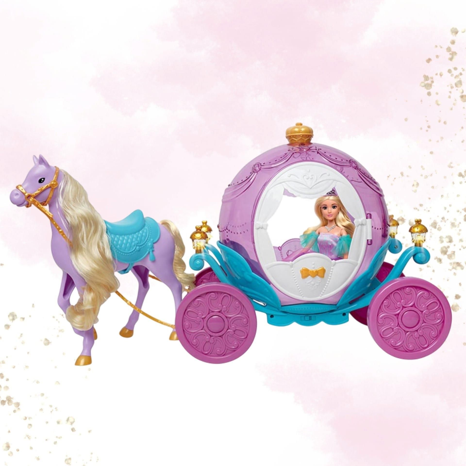 Lalka Woopie Royal Lalka Księżniczka Lily I Magiczny Powóz Karoca ...