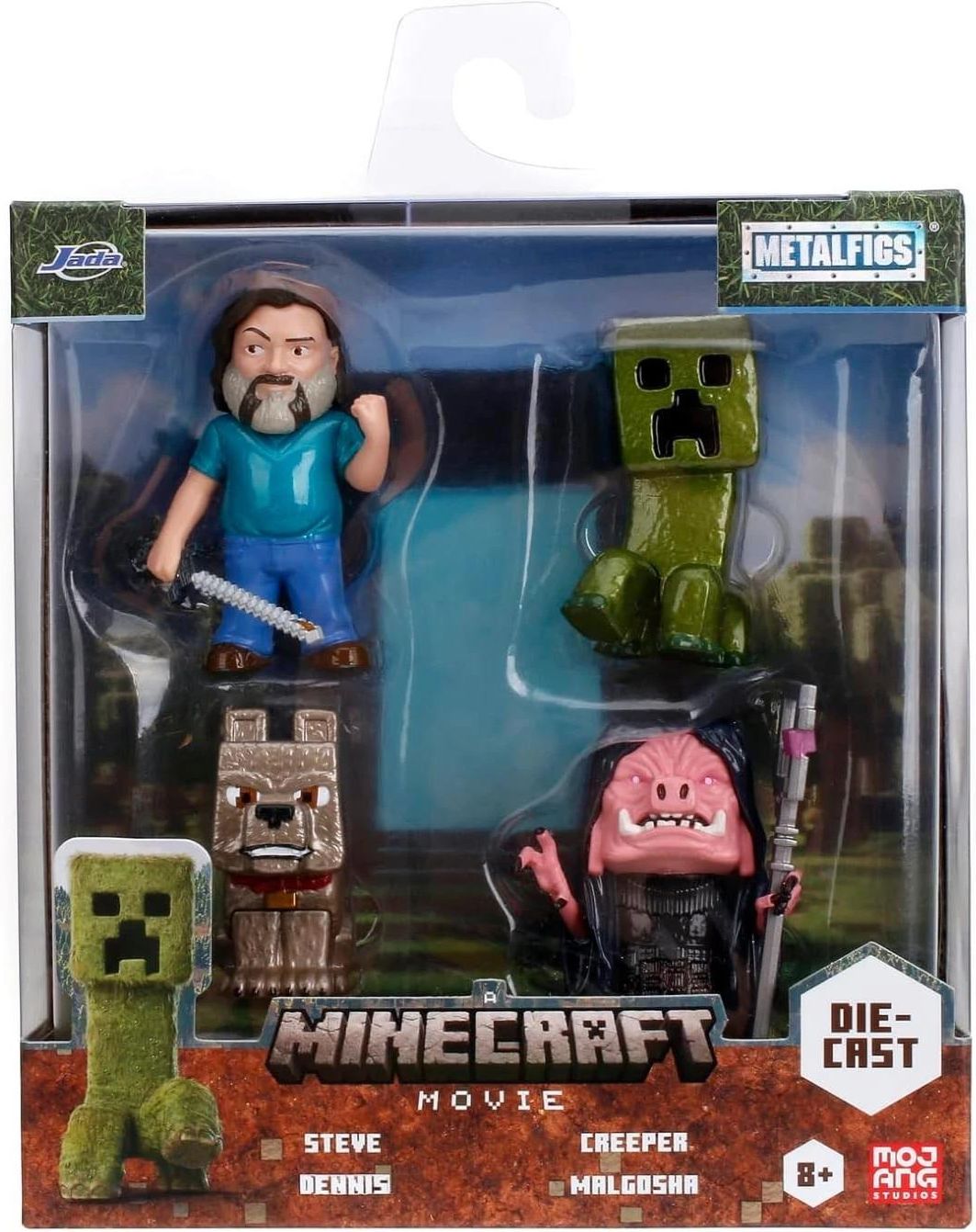Jada - Minecraft Movie 4-Pack 2.5 Figures (9336692314R00) - Ceny i ...