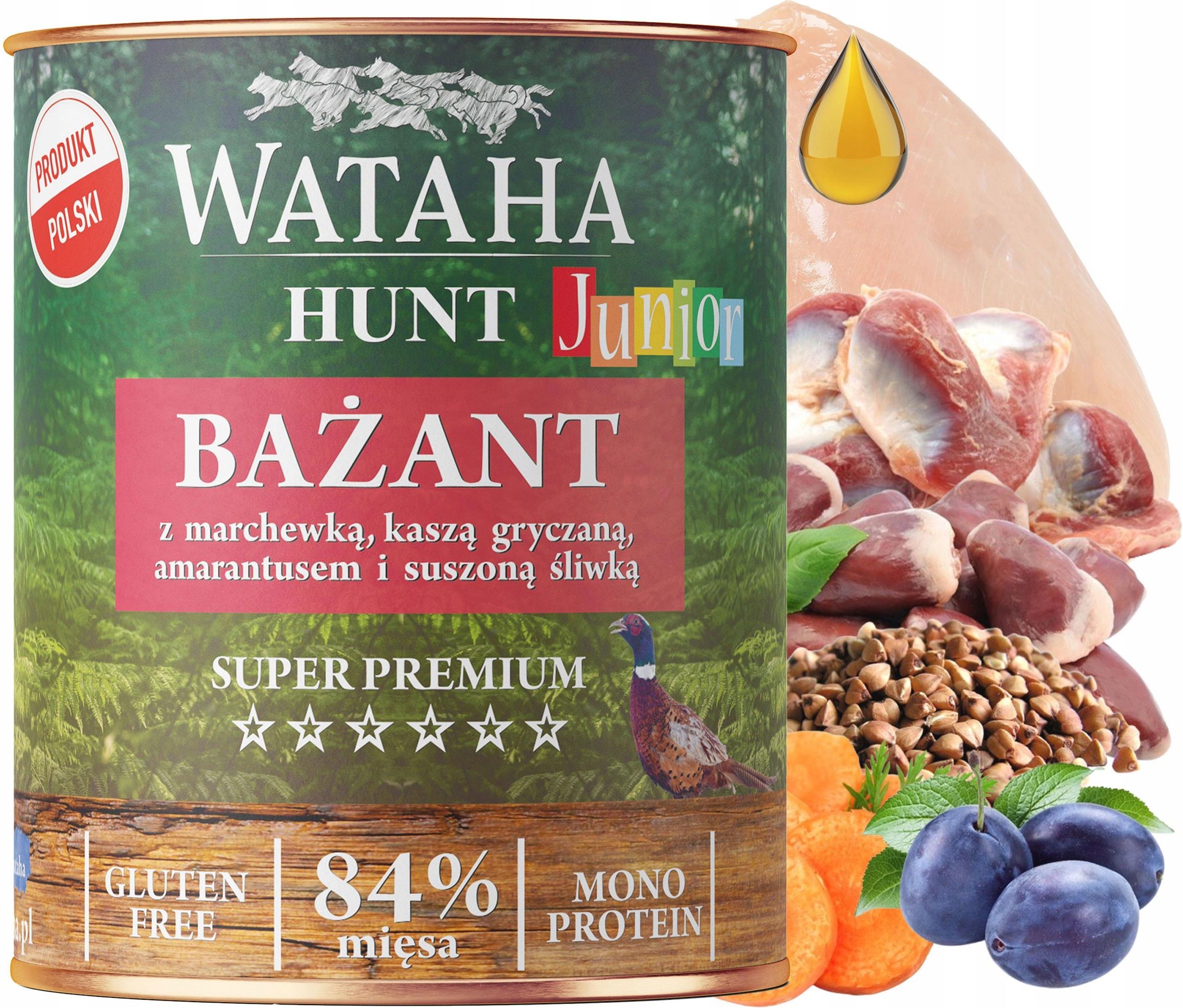 Karma Wataha Hunt Junior Karma Mokra Dla Szczeniąt Mix Smaków 30X800G ...
