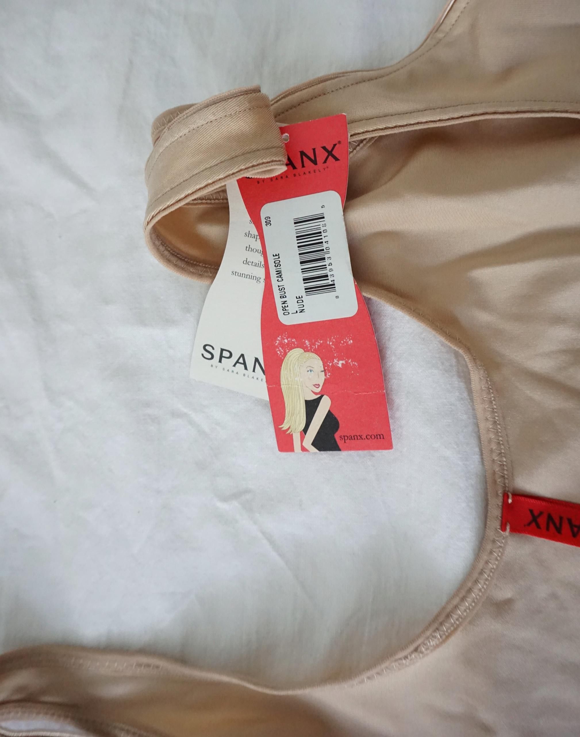 Spanx Bielizna Modelująca Open Bust Slimplicity Camisole R. L - Ceny i ...
