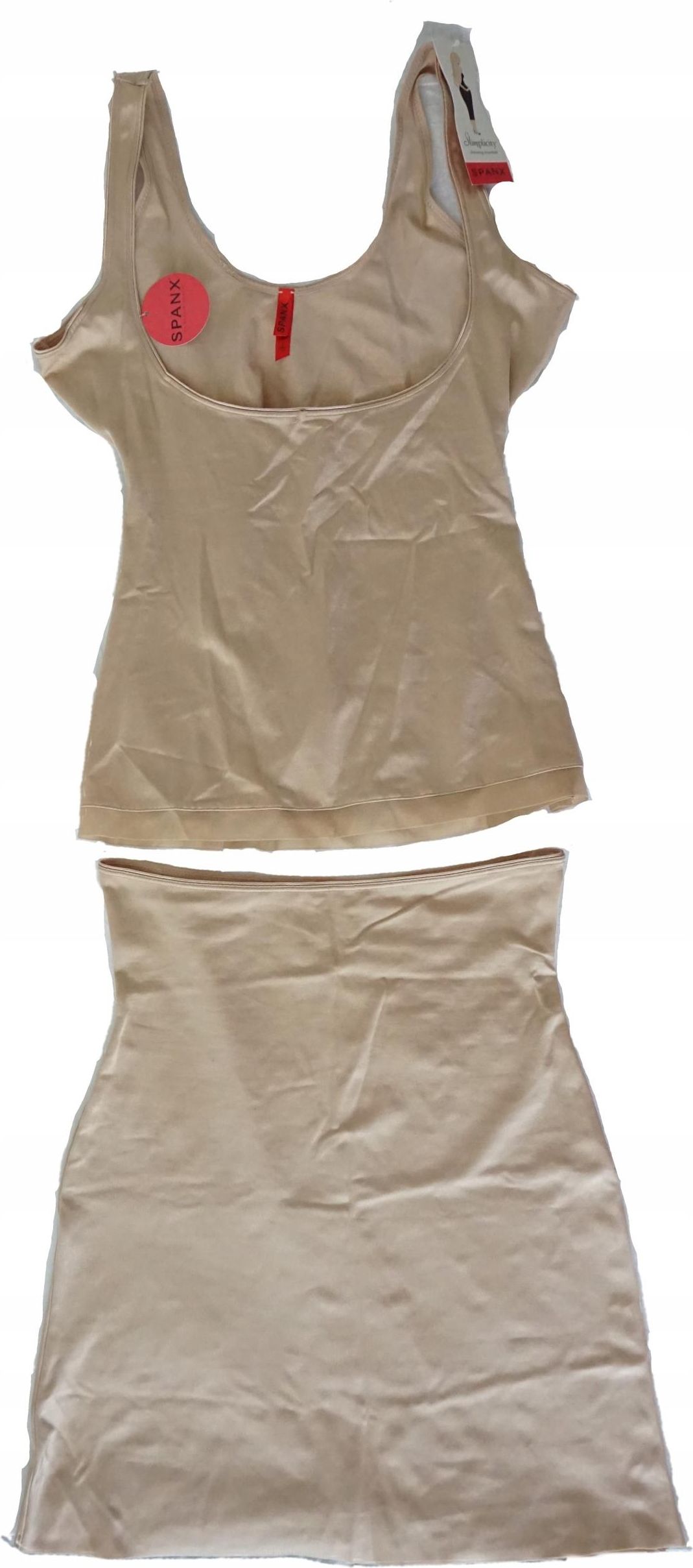 Spanx Bielizna Modelująca Open Bust Slimplicity Camisole R. L - Ceny i ...
